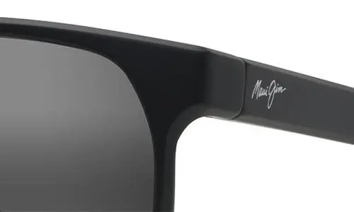 Maui Jim Pailolo Rectangular Sunglasses - Black