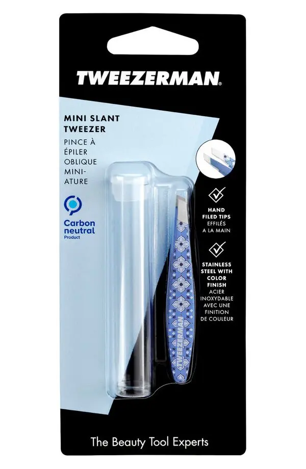 TWEEZERMAN Mini Lisbon Sea Slant Tweezer
