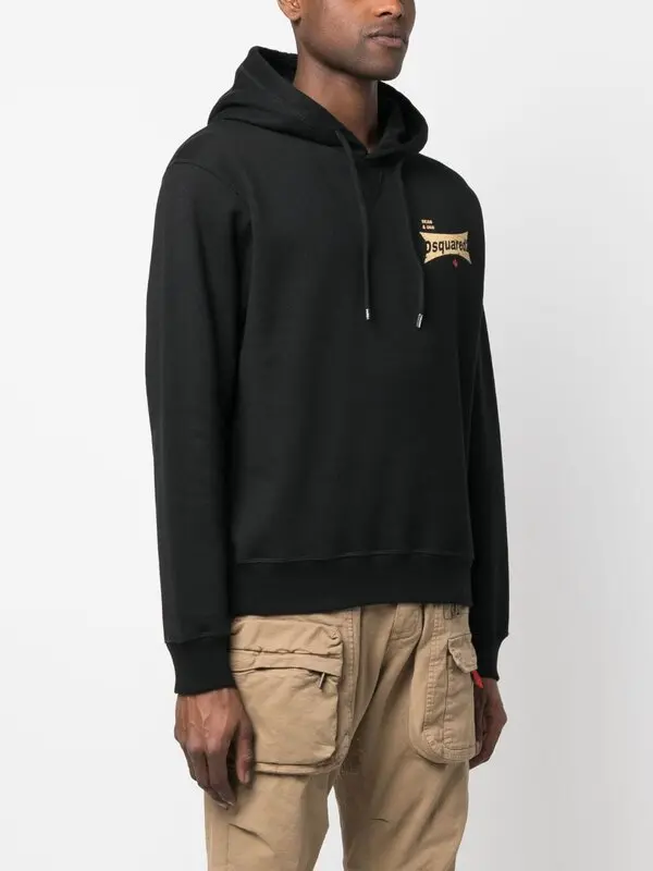 Dsquared2 Logo-print Cotton Hoodie