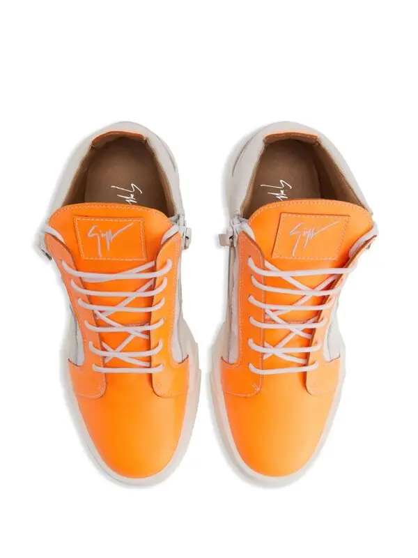 GIUSEPPE ZANOTTI Frankie Leather Sneakers