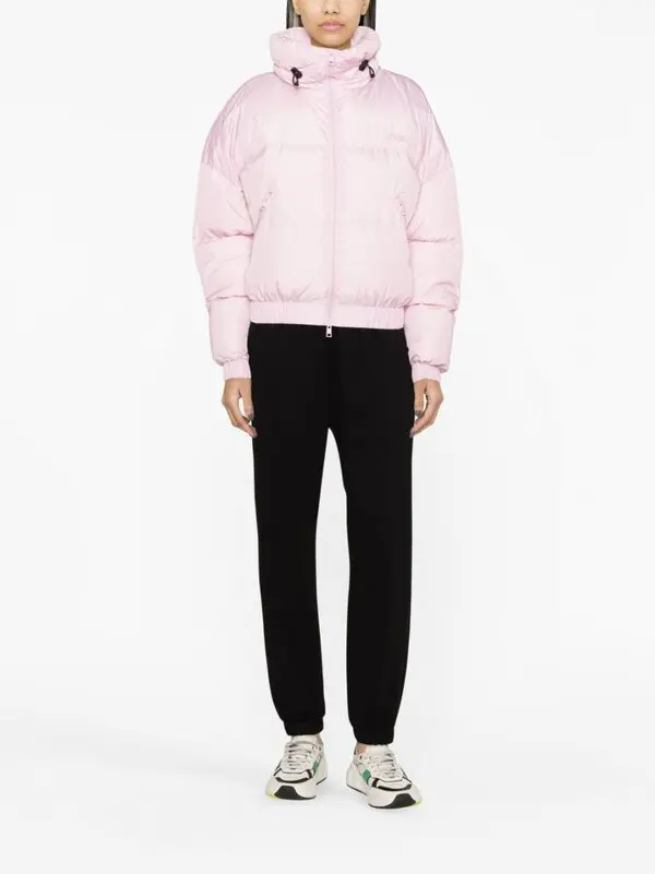 MSGM Funnel Neck Quilted Padded Jacket