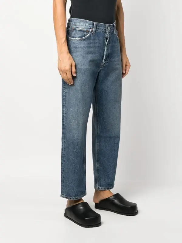 AGOLDE Mid-rise Straight-leg Jeans