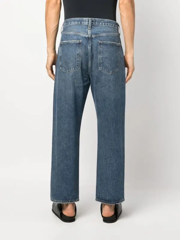 AGOLDE Mid-rise Straight-leg Jeans