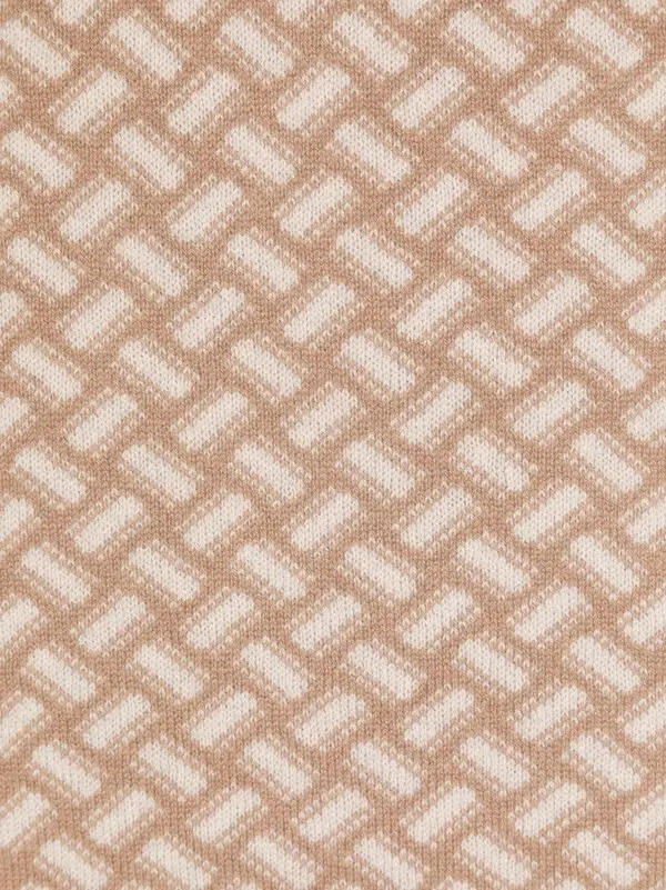 DRUMOHR Graphic-print Cashmere Scarf