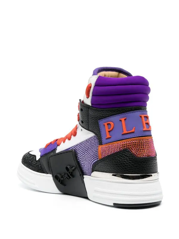Philipp Plein Phantom Skull & Bones Hi-top Sneakers