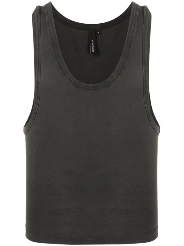 ENTIRE STUDIOS Faded-effect Tank Top