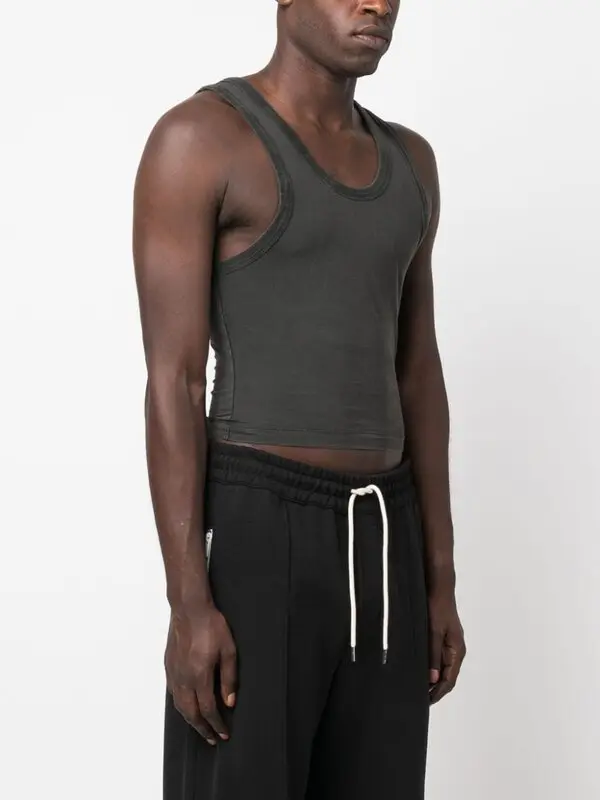 ENTIRE STUDIOS Faded-effect Tank Top