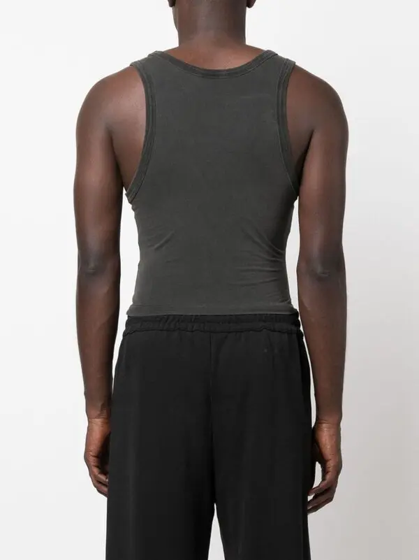 ENTIRE STUDIOS Faded-effect Tank Top