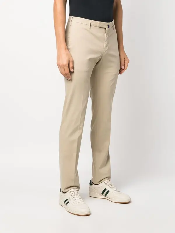 Incotex Pressed-crease Slim-cut Chinos