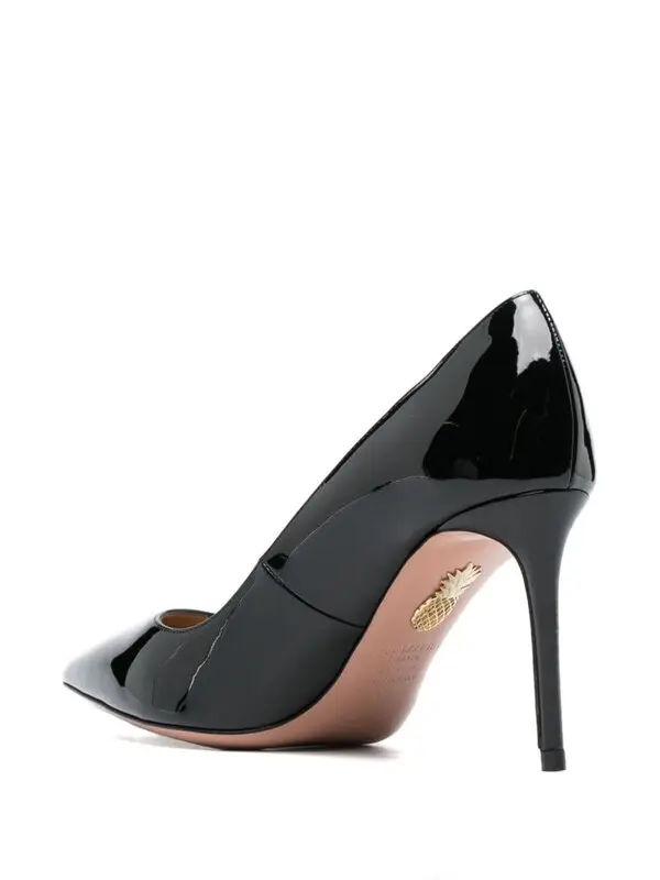 AQUAZZURA Purist 85mm Pumps - Black