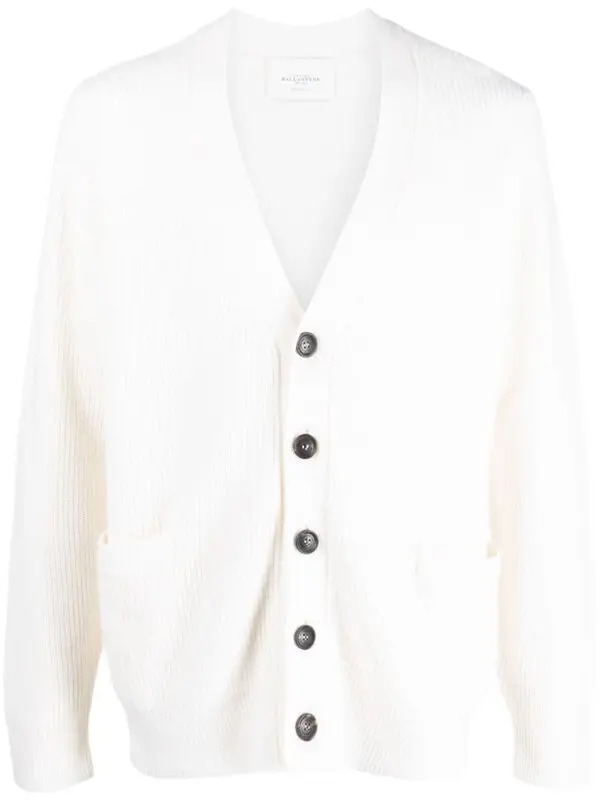 BALLANTYNE V-neck Wool Cardigan