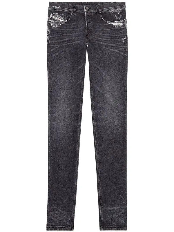 DIESEL® 2023 D-finitive 09g23 Tapered Jeans - Grey
