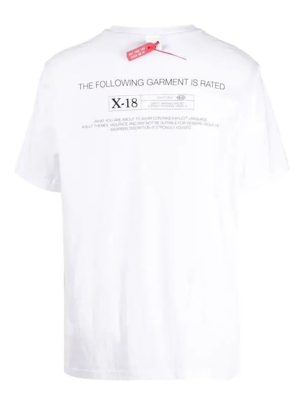 MOSTLY HEARD RARELY SEEN 8-BIT Graphic-print Cotton T-shirt - White