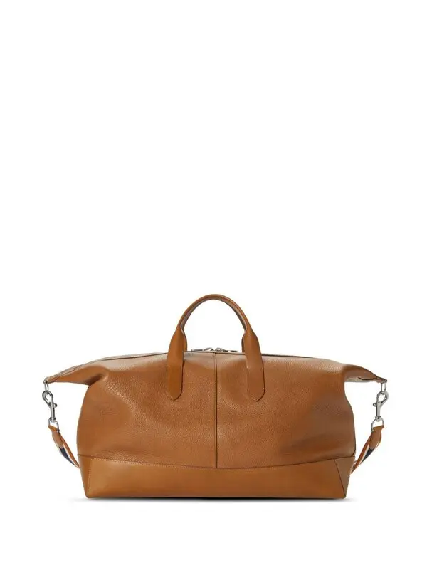 Shinola Canfield Classic Grained-leather Holdall