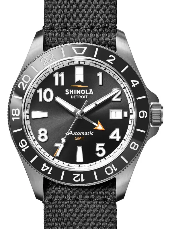 Shinola The Monster Gmt 40mm Bracelet Watch