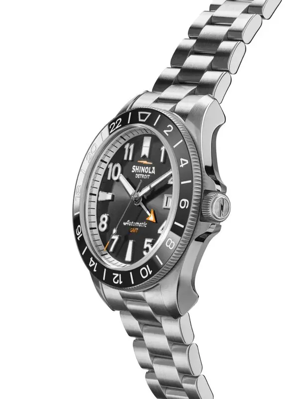 Shinola The Monster Gmt 40mm Bracelet Watch