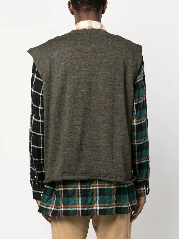 Dsquared2 Flap Pocket Crew Neck Vest