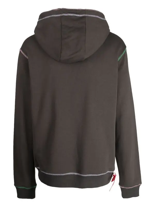 MOSTLY HEARD RARELY SEEN 8-BIT Bear-print Cotton Hoodie
