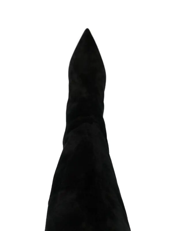 3JUIN Knee-length Leather Boots