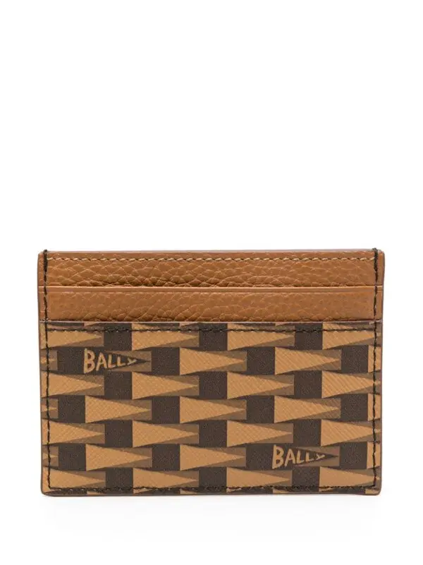 Bally Pennant Leather Cardholder