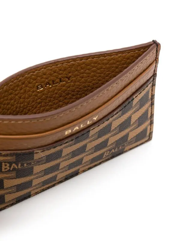 Bally Pennant Leather Cardholder