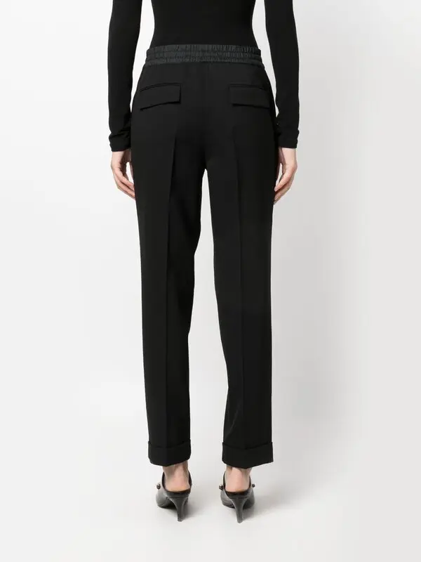 P.a.r.o.s.h Straight-leg Trousers - Black