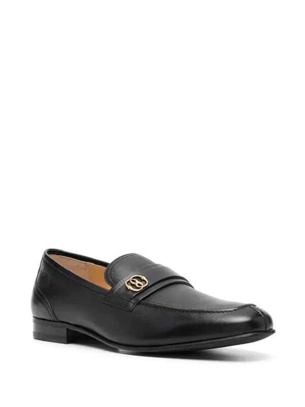 Bally Sadei Leather Loafers