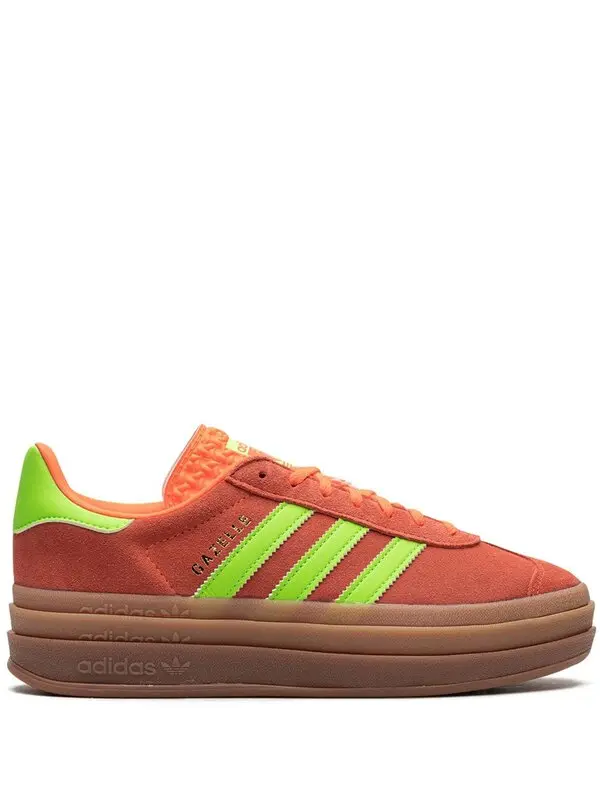 adidas gazelle silver green womens Shop Green, Orange Womens Gazelle Stack Lace Up Sneakers  Shoebacca