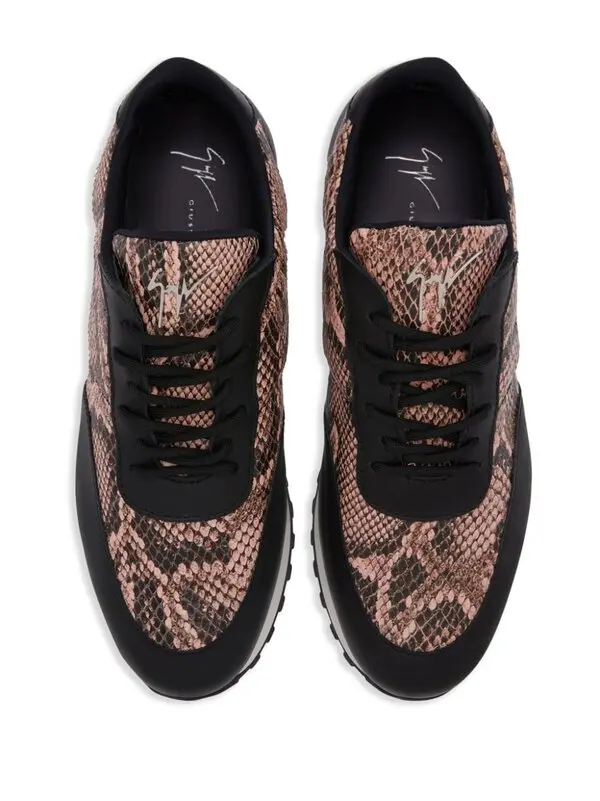 GIUSEPPE ZANOTTI Jimi Low-top Sneakers - Black