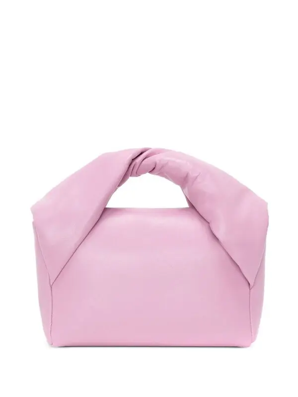 JW Anderson Twisted Leather Shoulder Bag - Pink