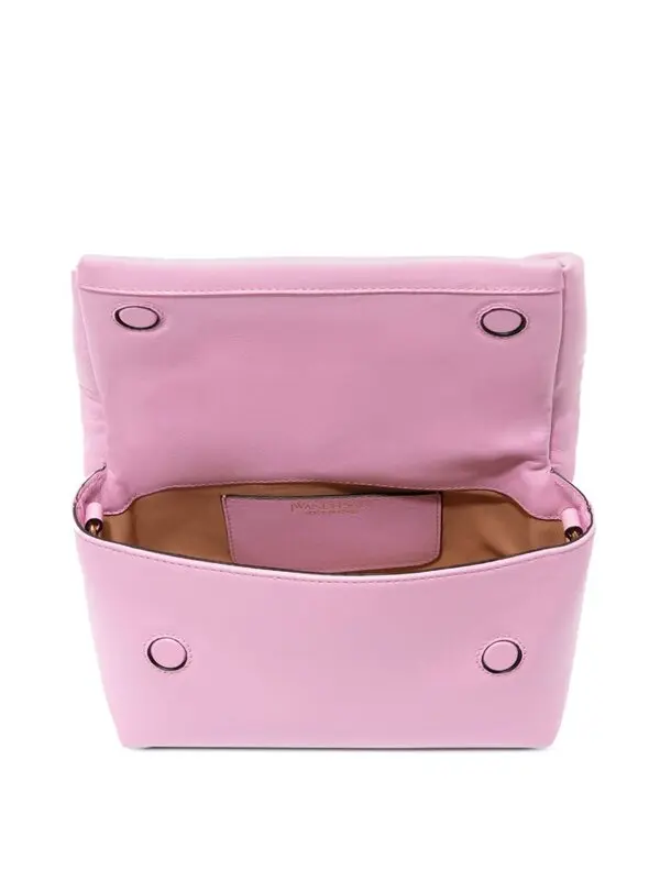 JW Anderson Twisted Leather Shoulder Bag - Pink