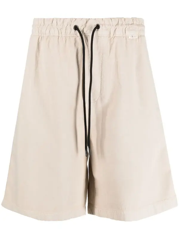 Calvin Klein Drawstring Track Shorts - Neutrals