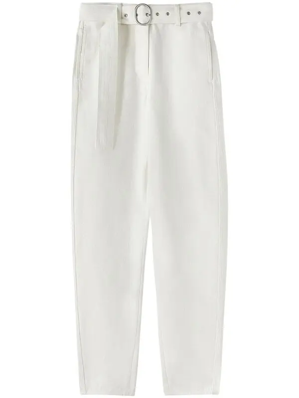 JIL SANDER High-waisted Wide-leg Jeans