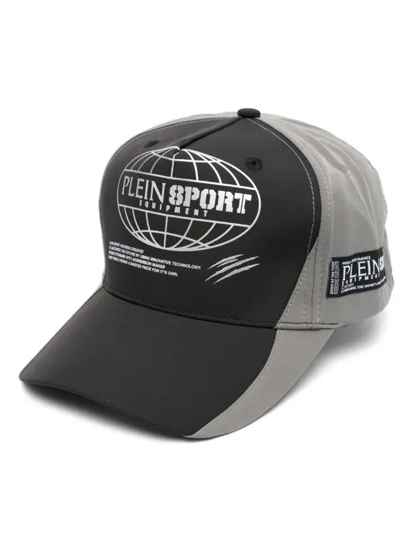 PLEIN SPORT Global Express Edition Baseball Cap - Black