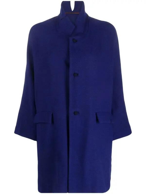 DANIELA GREGIS Bell-sleeves Wool Coat