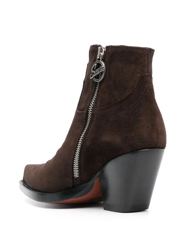SONORA Hidalgo 85mm Leather Ankle Boots