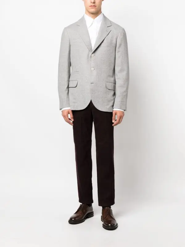 Brunello Cucinelli Single-breasted Notched-lapels Blazer