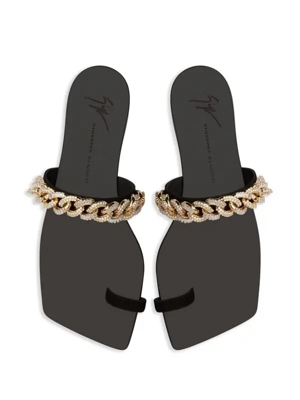 GIUSEPPE ZANOTTI Berenicee Chain Sandals
