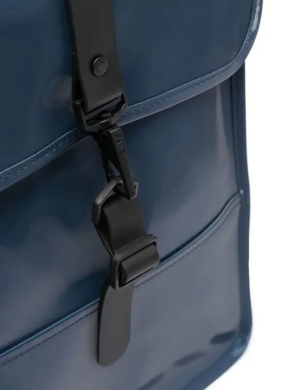 Rains Waterproof Foldover Backpack - Blue