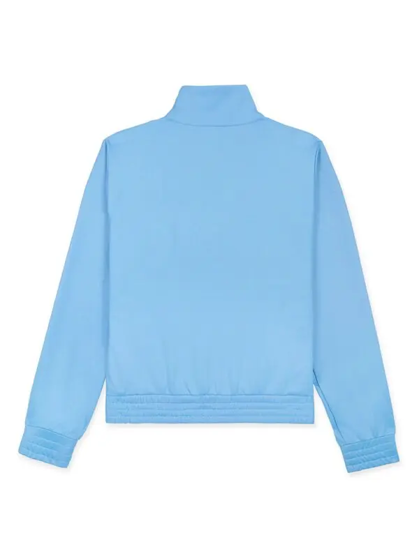 SPORTY & RICH Logo-print Zip-up Track Jacket