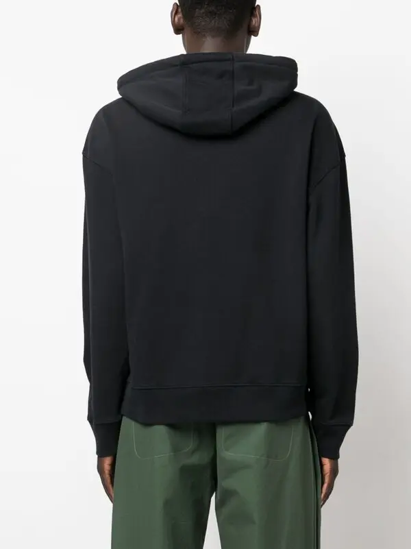 Maison Kitsuné Cotton Hoodie With Fox Motif