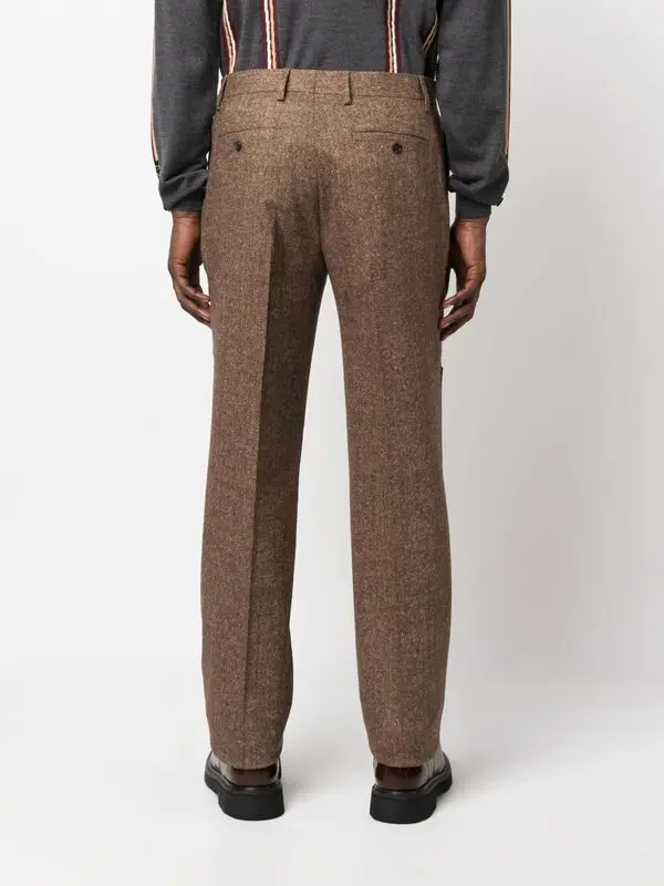 Moschino Tailored-cut Panelled Trousers