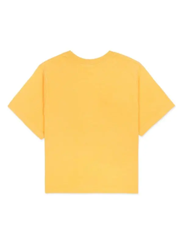 Sporty & Rich Logo-print Cropped T-shirt