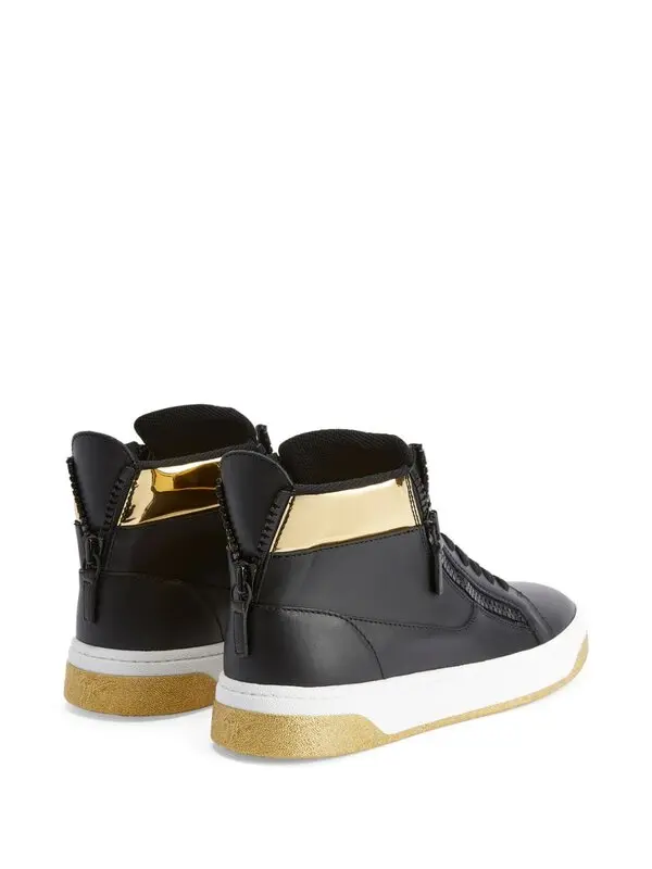 GIUSEPPE ZANOTTI High-top Sneakers - Black