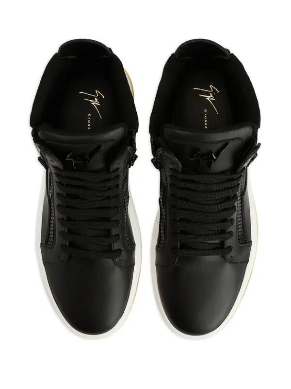 GIUSEPPE ZANOTTI High-top Sneakers - Black