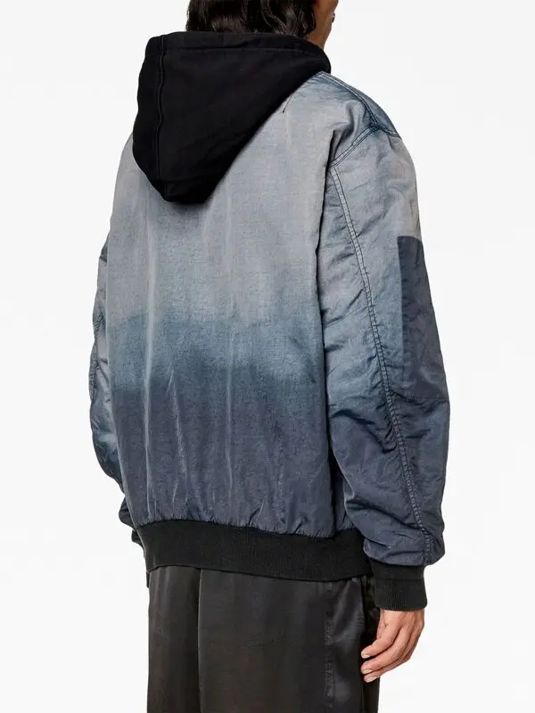 DIESEL® J-common Hooded Bomber Jacket