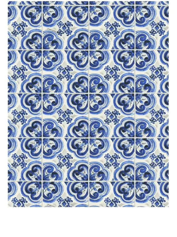 Dolce & Gabbana Tile-print Wallpaper