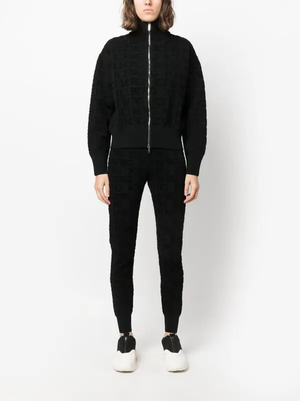 Iceberg Logo-appliqué Tonal-design Leggings