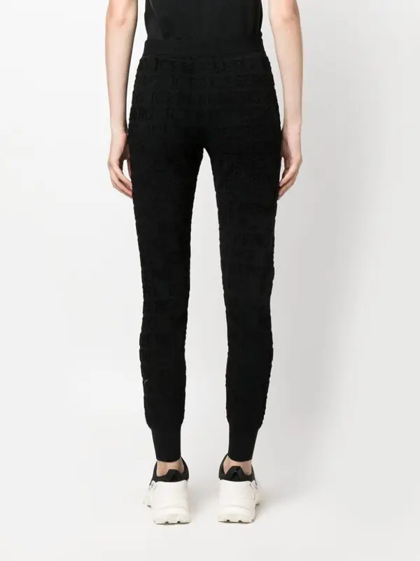 Iceberg Logo-appliqué Tonal-design Leggings