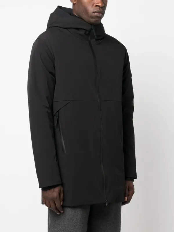 Peuterey Logo-patch Hooded Coat